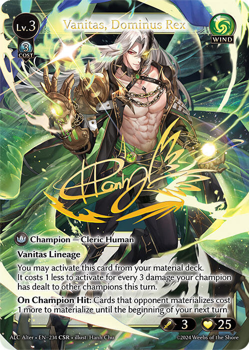 Vanitas, Dominus Rex (csr) | Mana Pro