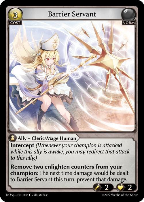 Barrier Servant | Mana Pro