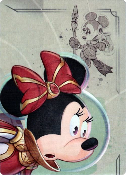 Minnie Mouse - Wide-eyed Diver Puzzle Insert (top Right) | Mana Pro