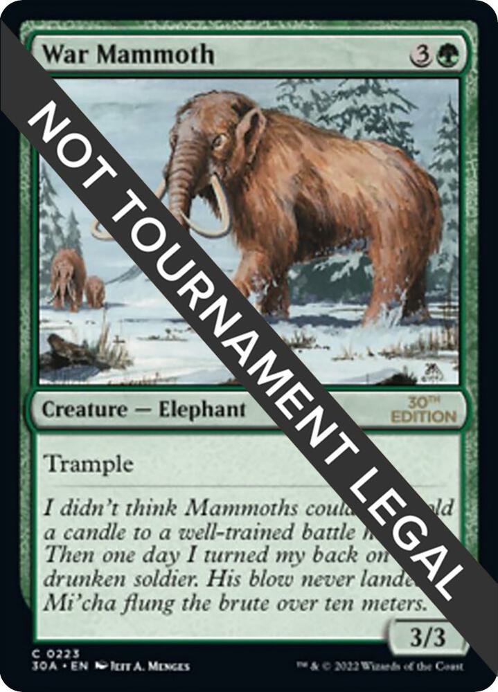 War Mammoth | Mana Pro