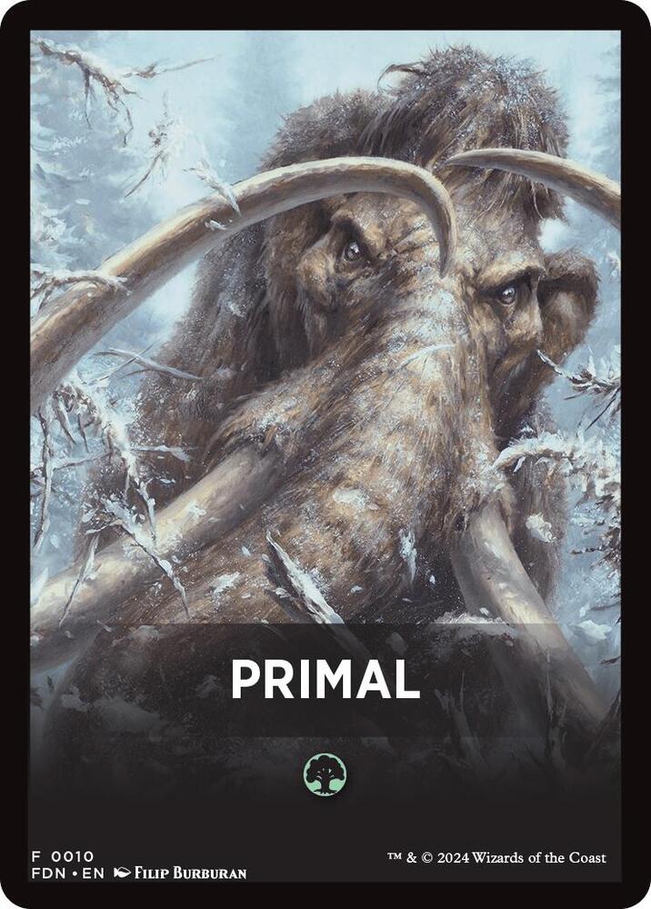 Primal Theme Card | Mana Pro