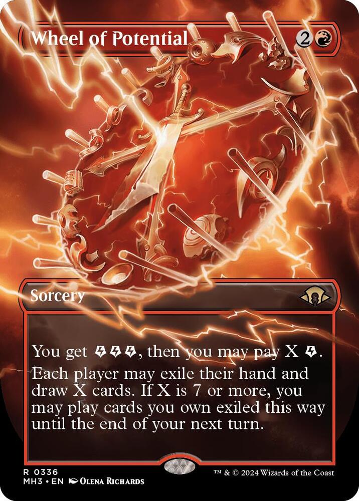 Wheel Of Potential (borderless) | Mana Pro