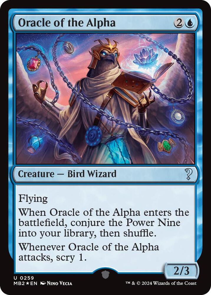 Oracle Of The Alpha | Mana Pro